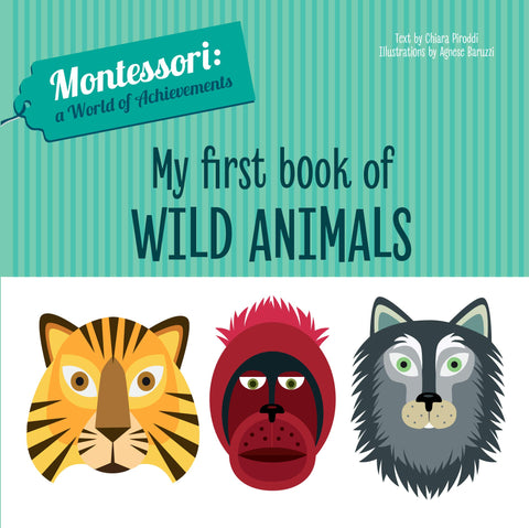 Montessori Board Book - Wild Animals – Little Lions Literature